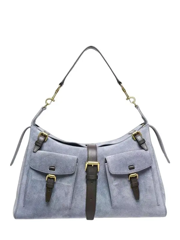 Mulberry Roxanne Buckle-detail Shoulder Bag - Grey