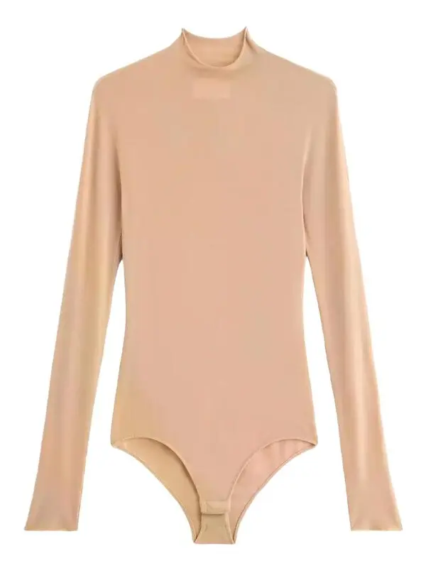 MAISON MARGIELA Second Skin Long-sleeve Bodysuit - Neutrals