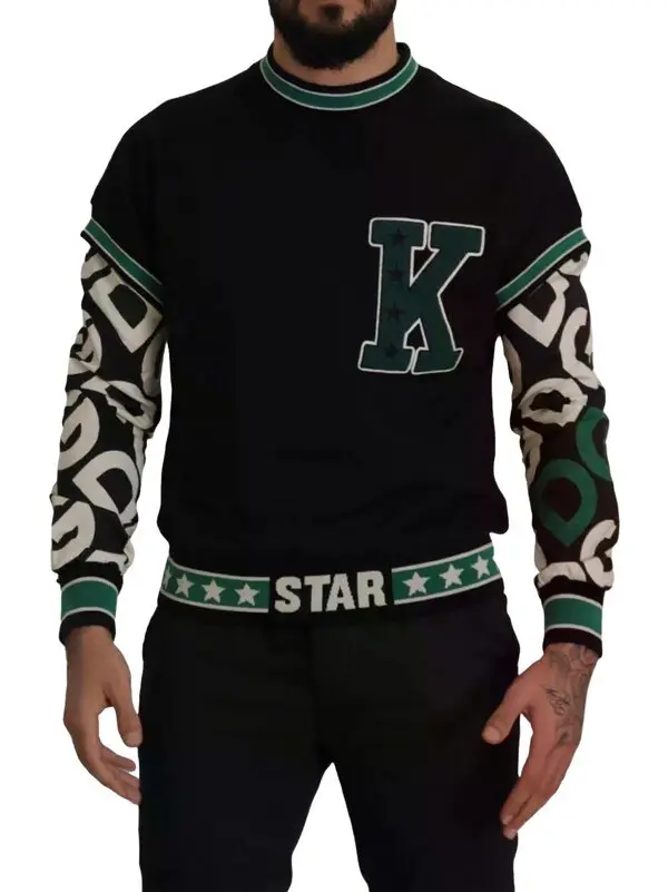 Dolce & Gabbana Logo-print Sweatshirt - Black