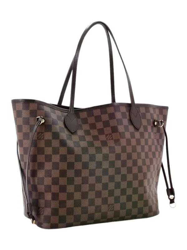 LOUIS VUITTON Neverfull Nm Damier Mm Tote Bag - Brown