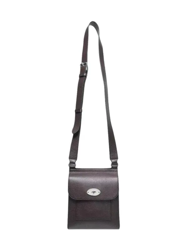Mulberry Small Antony Postman's-lock Grained-leather Messenger Bag - Brown