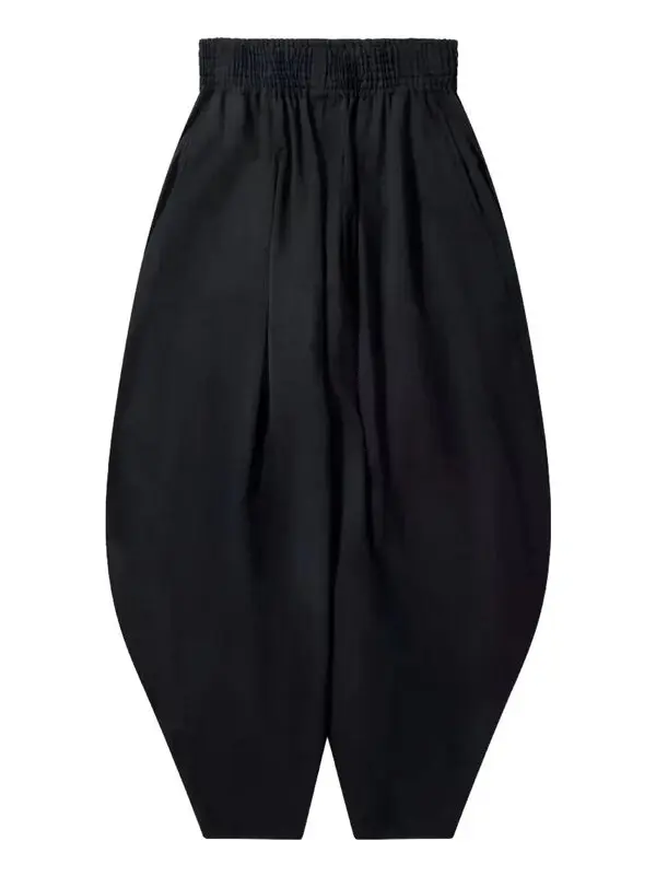 Comme Des Garçons Elasticated Balloon-leg Trousers - Black