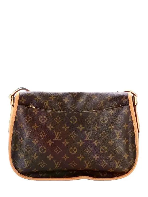 LOUIS VUITTON Menilmontant Handbag Monogram Canvas Mm Crossbody Bag - Brown