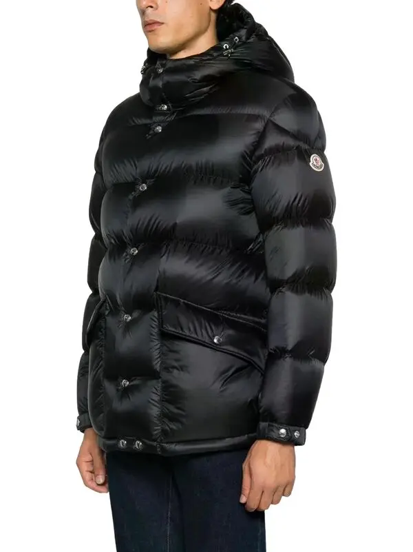 Moncler Orelith Quilted Hooded Jacket - Black