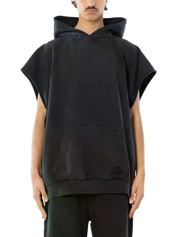 Champion Nowhere Gym Sleeveless Hoodie - Black