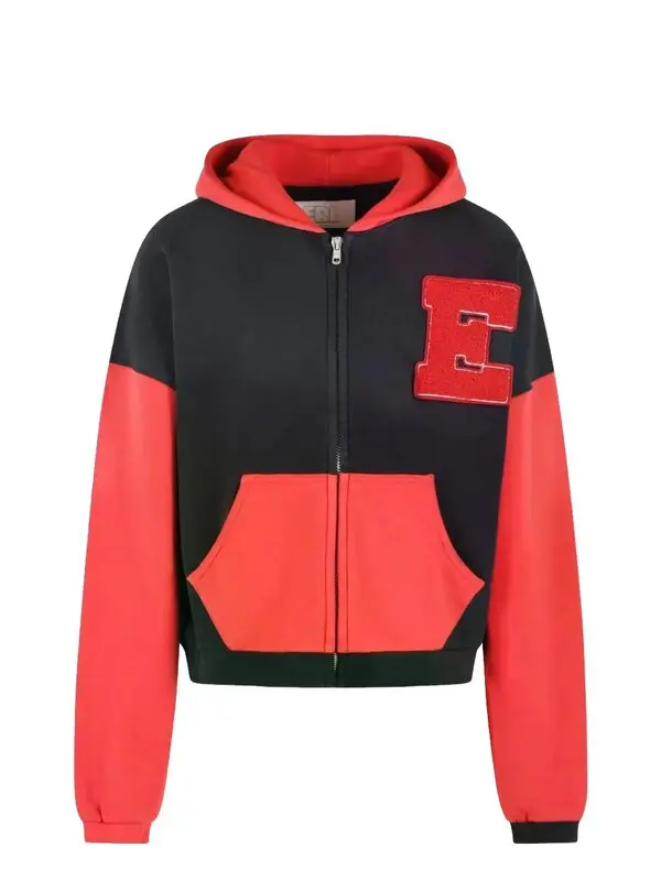 ERL Varsity Logo-patch Hoodie - Black