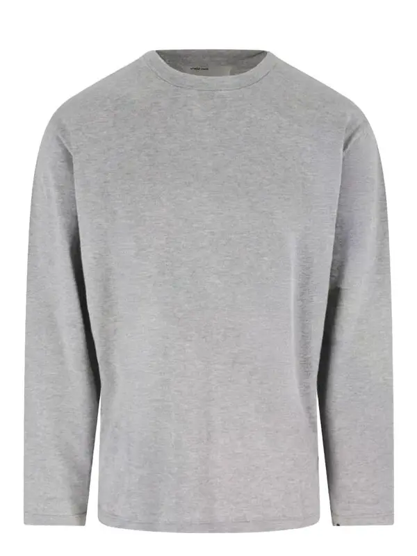 Extreme Cashmere N°452 Rock Long-sleeve T-shirt - Grey