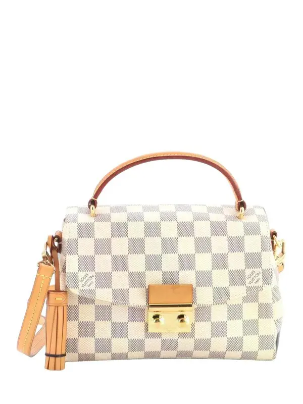 LOUIS VUITTON Croisette Handbag Damier Crossbody Bag - Neutrals