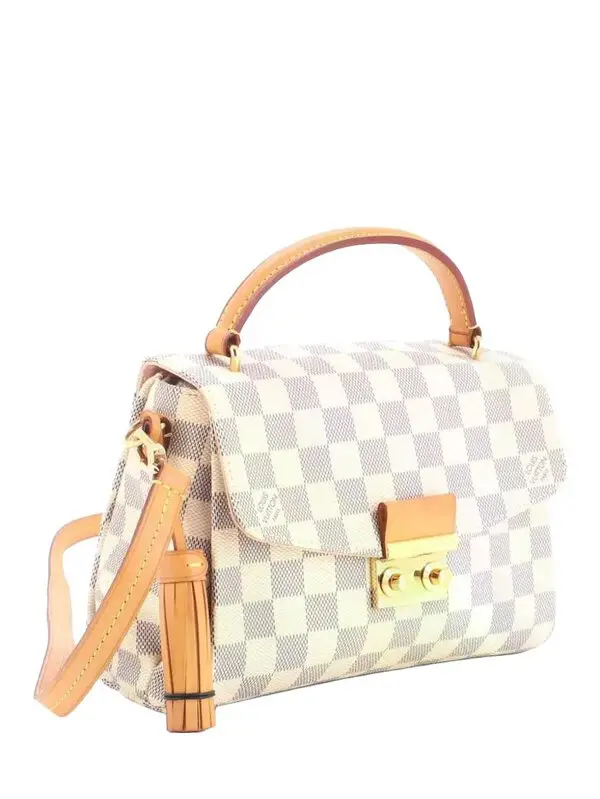LOUIS VUITTON Croisette Handbag Damier Crossbody Bag - Neutrals