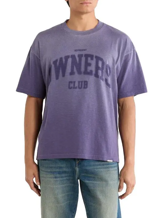 REPRESENT Owners Club Graphic T-shirt - Deep Purple