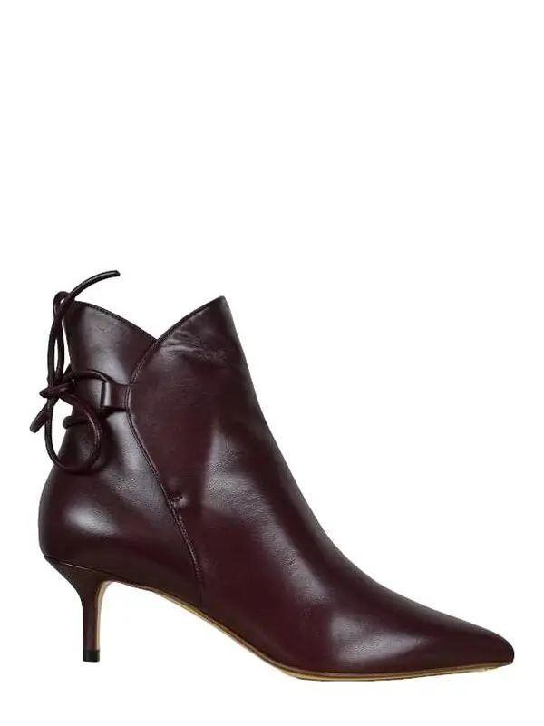 FRANCESCO RUSSO Leather Boots - Red