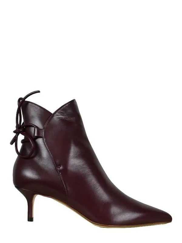 FRANCESCO RUSSO Leather Boots - Red