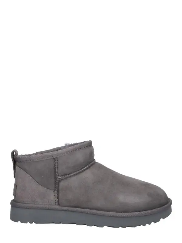 UGG Ankle Boots "classic Ultra Mini - Gray