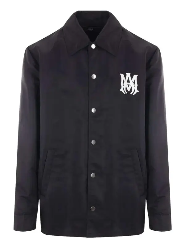 Amiri Ma Logo-print Jacket - Black