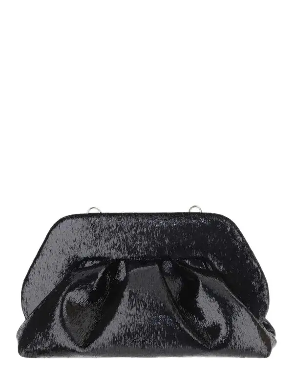 Marni Ruched Shoulder Bag - Black