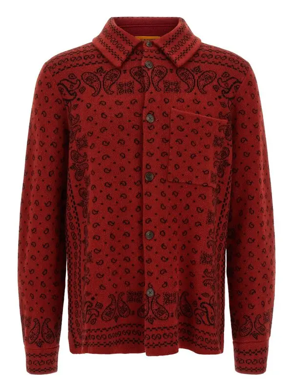 Guest In Residence Wild Rag' Shirt - Red