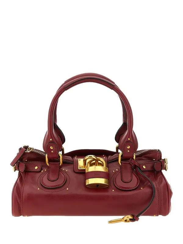 Chloé Paddington' Shoulder Bag - Bordeaux