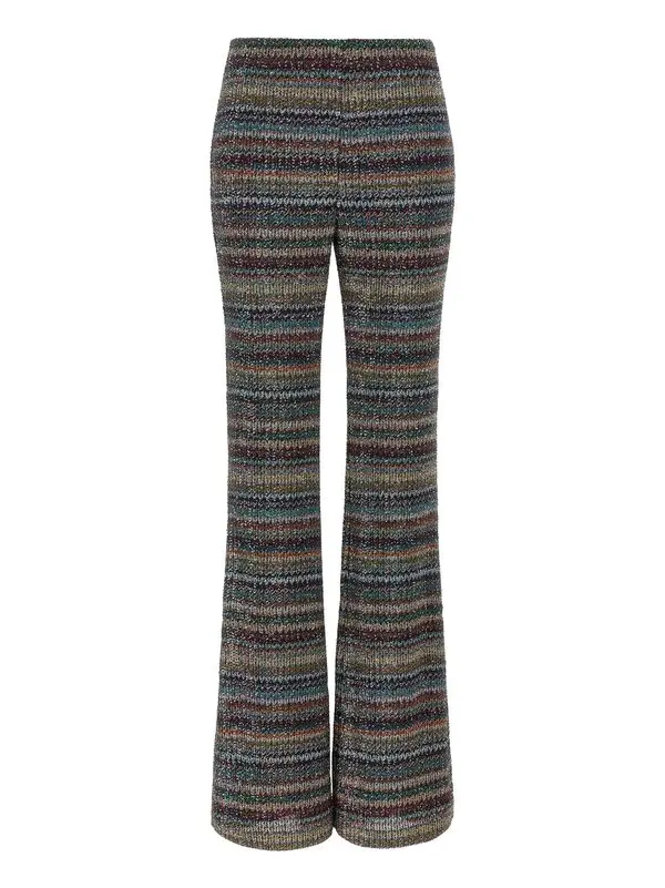 Missoni Weaved Greek Pattern Pants - Multi
