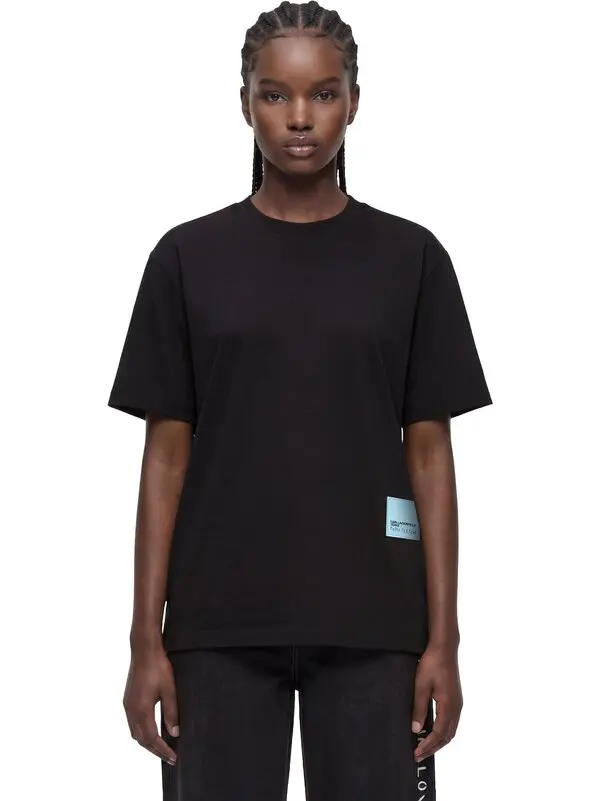 Karl Lagerfeld Klj X Pietro Terzini Relaxed T-shirt - Black