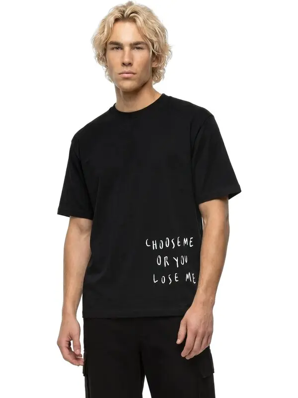 Karl Lagerfeld Klj X Pietro Terzini Boxy T-shirt - Black