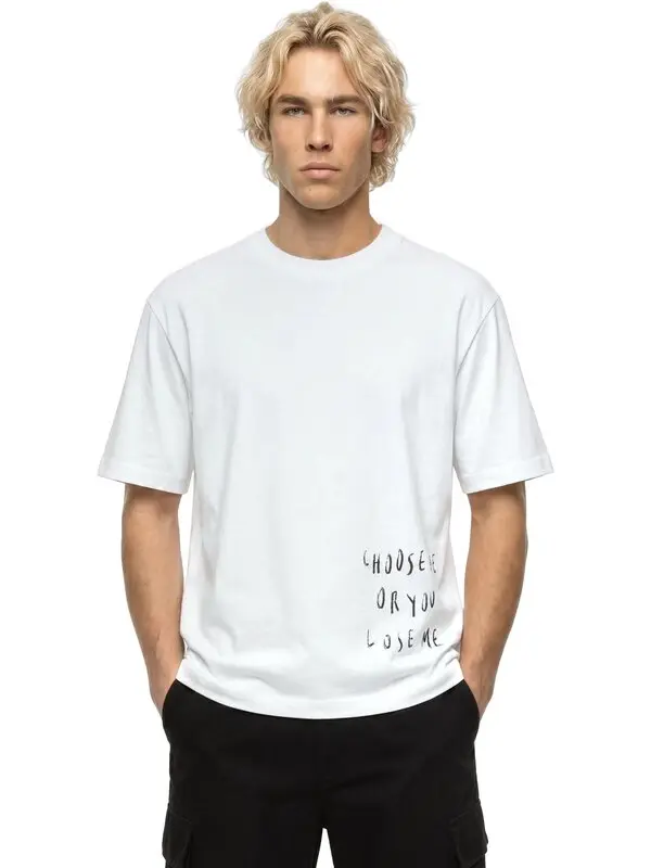 Karl Lagerfeld Klj X Pietro Terzini Boxy T-shirt - White