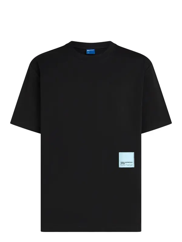Karl Lagerfeld Klj X Pietro Terzini Relaxed T-shirt - Black