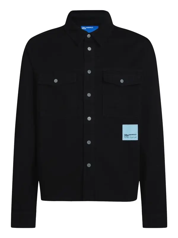 Karl Lagerfeld Klj X Pietro Terzini Overshirt - Black