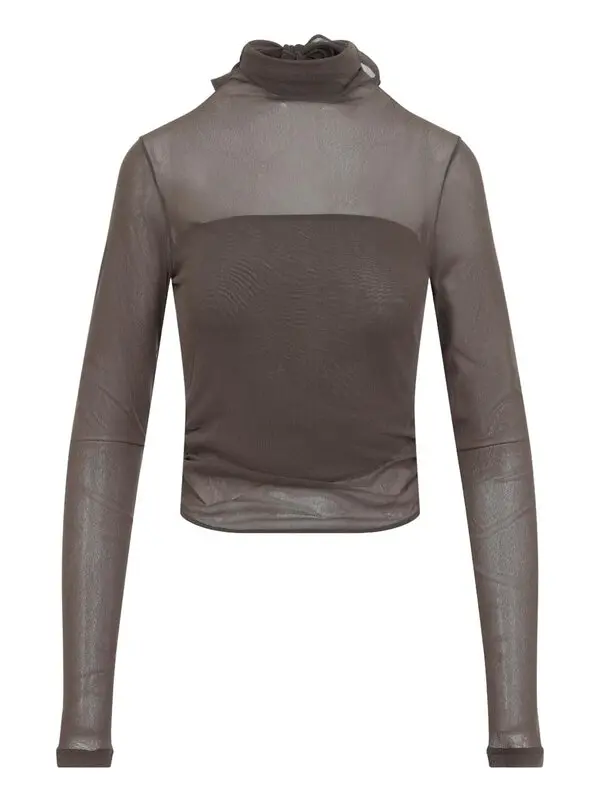 LEMAIRE Bellerina Foulard Top - Brown