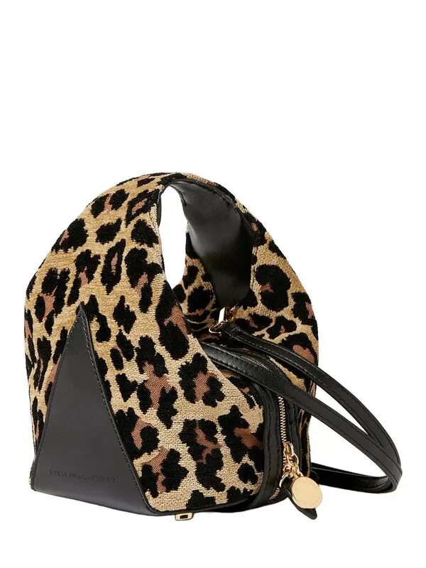 Stella McCartney Appaloosa Leopard Tiny Bucket Bag - Multicolour