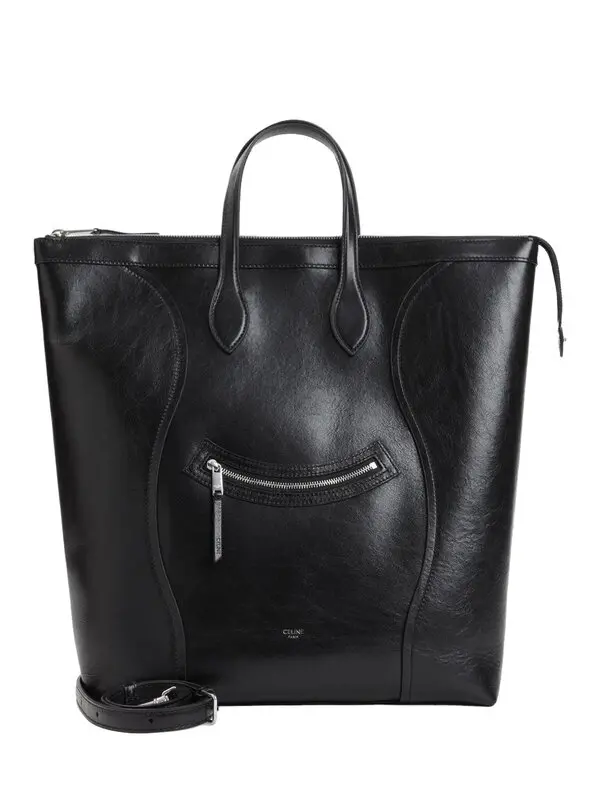 Celine Medium Cabas Vertical - Black