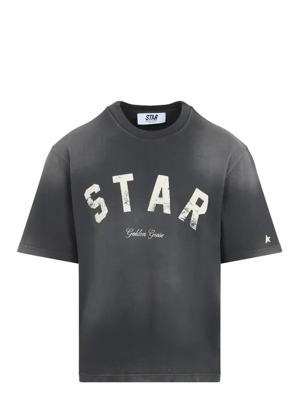 GOLDEN GOOSE Star T-shirt - Gray