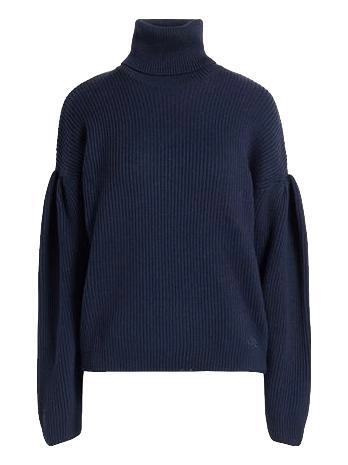 JACOB COHЁN Turtleneck Size Virgin Wool - Blue