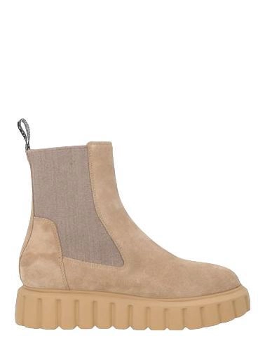 VOILE BLANCHE Ankle Boots Size Leather - Sand