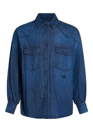 JACOB COHЁN Denim Shirt Size Cotton - Blue