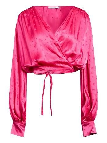HOUSE OF AMEN Top Size Acrylic, Viscose - Fuchsia
