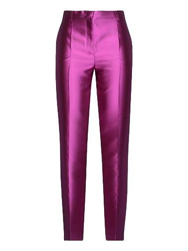 Alberta Ferretti Pants Fuchsia Size Polyester, Silk - Pink