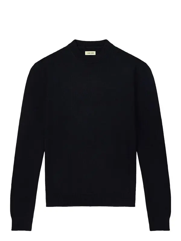 De Bonne Facture Merino Wool Sweater - Blue