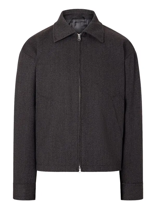 MFPEN Mail Wool-blend Blouson Jacket - Gray