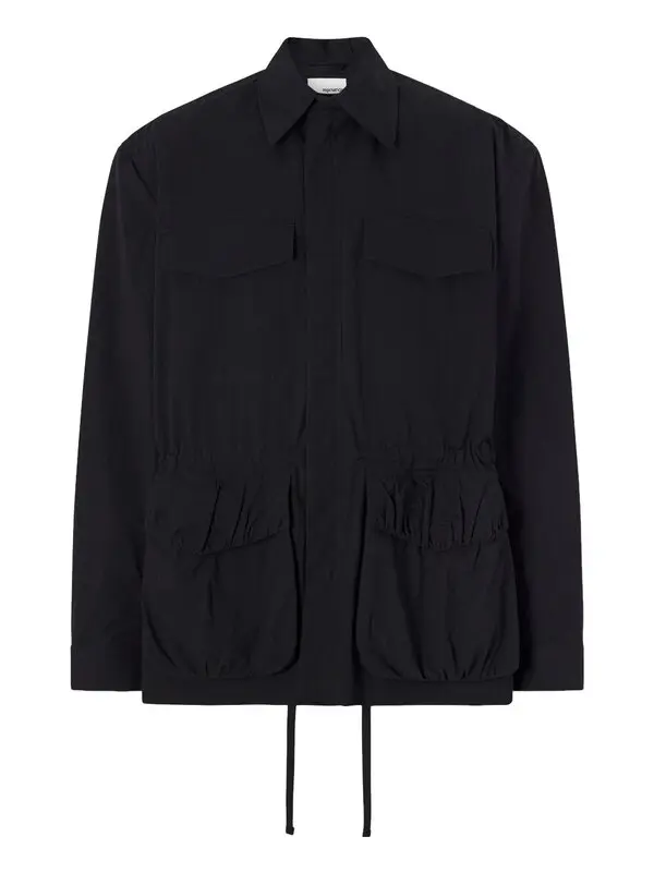 SAGE NATION Field Cotton-blend Jacket - Black