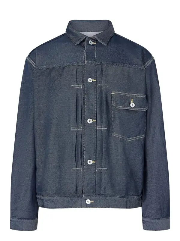Comme Des Garçons Denim Jacket - Blue