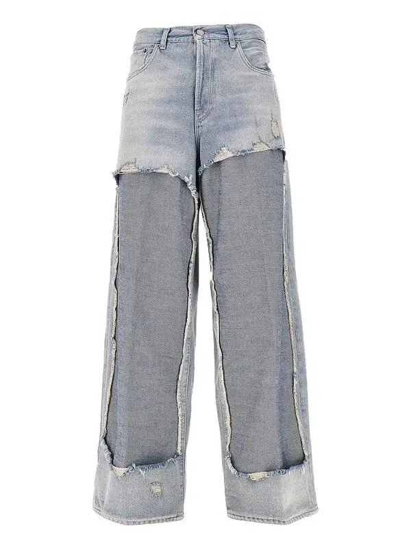 HAIKURE Distressed Bethany Jeans - Blue