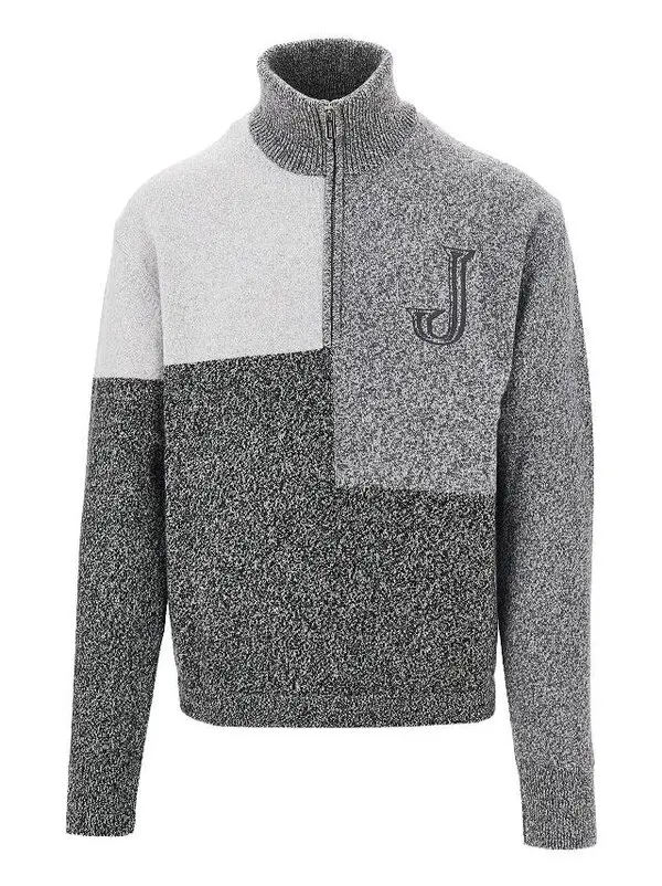 Jacquemus Orlando' Wool And Cahmere Weater - Grey
