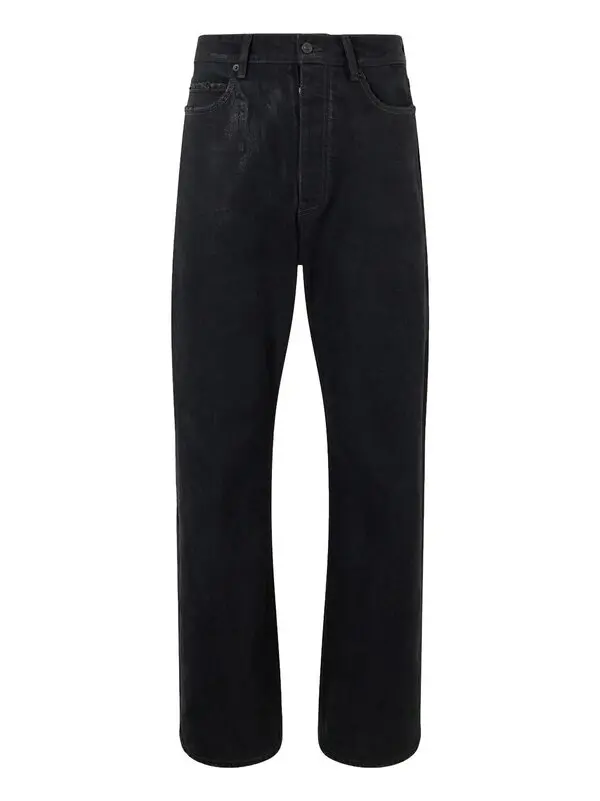 Balenciaga Straight-leg Jeans - Black