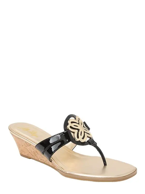 Lilly Pulitzer® The Lilly Wedge - Noir