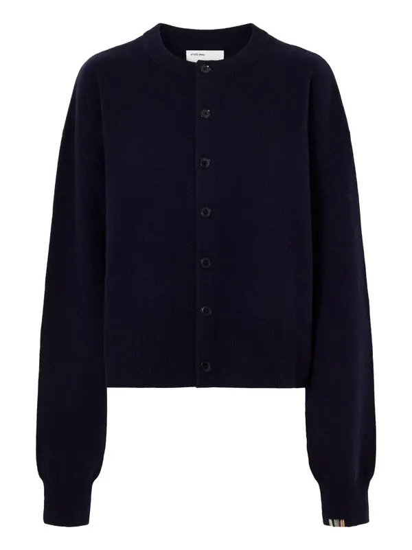 Extreme Cashmere Cashmere-blend Cardigan - Navy