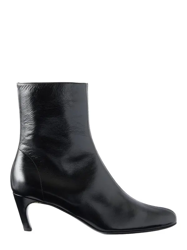 Proenza Schouler Uma Leather Ankle Boots - Black