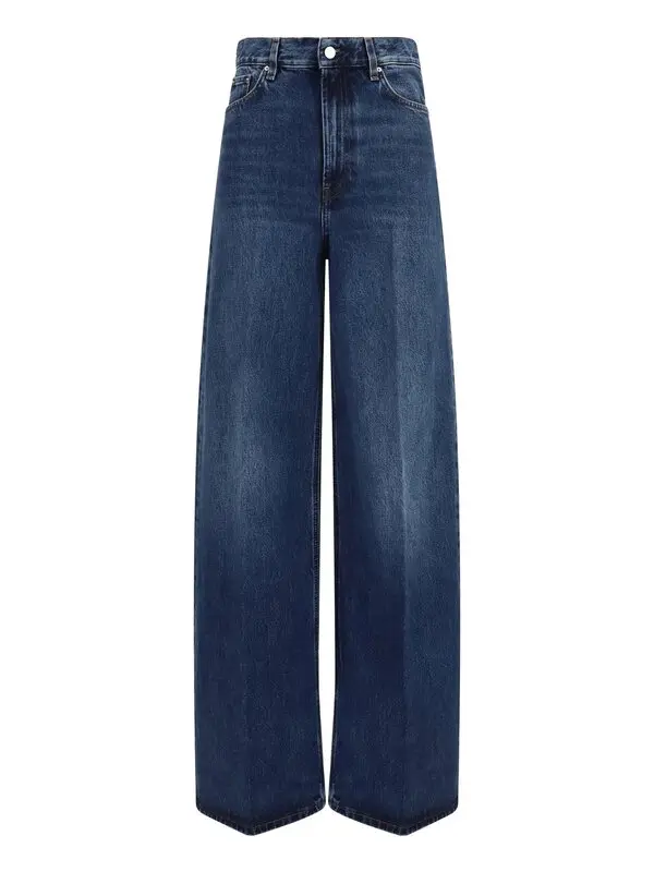 TOTEME Wide-leg Denim Jeans - Blue