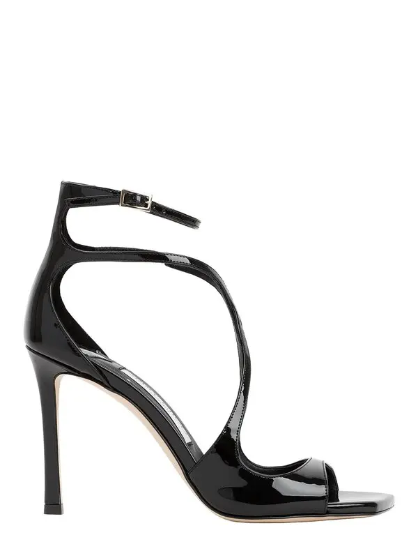 JIMMY CHOO Azia 95 Sandals - Black