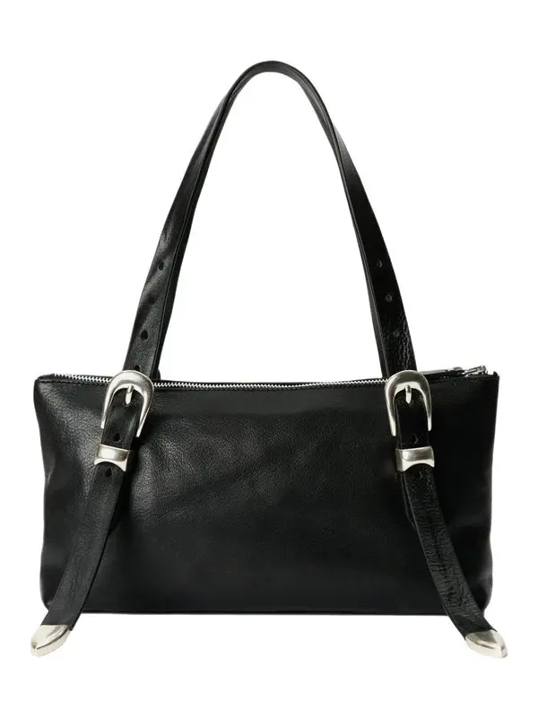 Our Legacy Buckled Shoulder Bag - Black