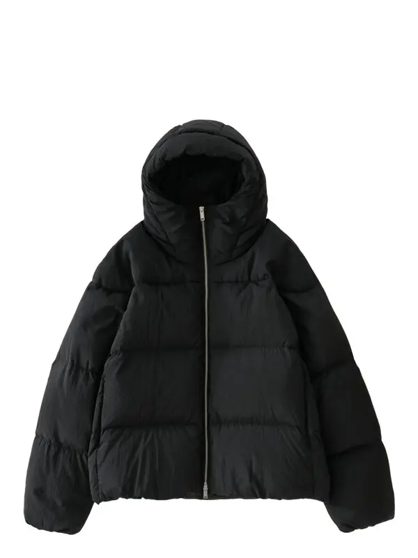 Studio Nicholson Pleated Down Jacket - Black